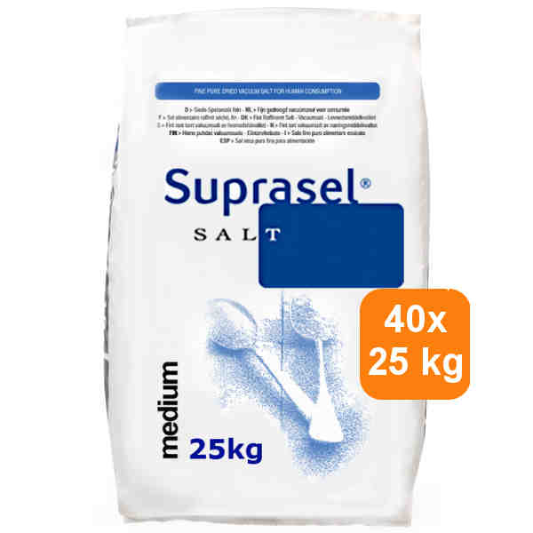 Suprasel 40x25kg - Nederlandse Zouthandel